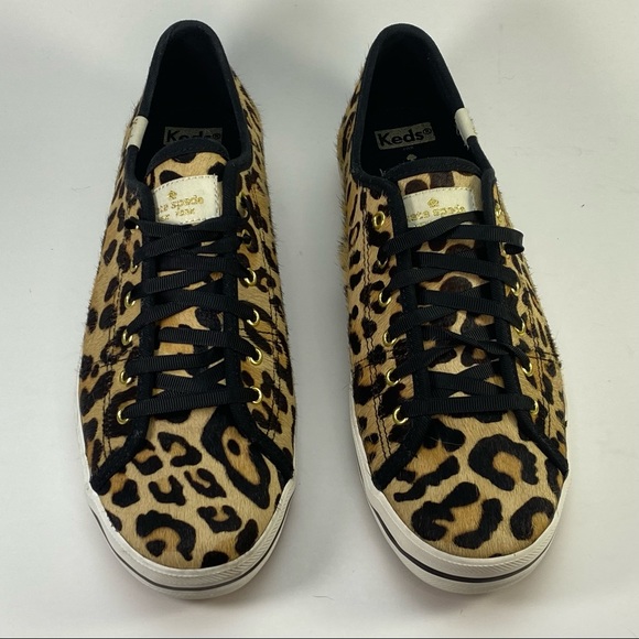 Kate Spade x Keds | Shoes | Kate Spade X Keds Leopard Animal Print Calf ...